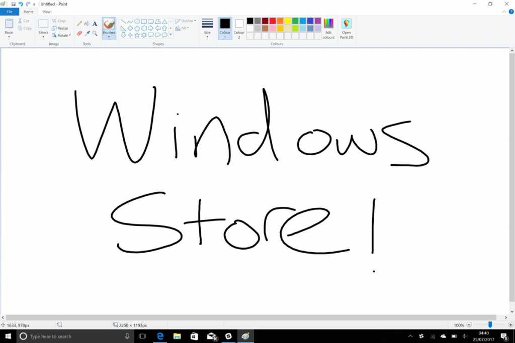 MS Paint to be moved to the Window's Store - Youth Incorporated