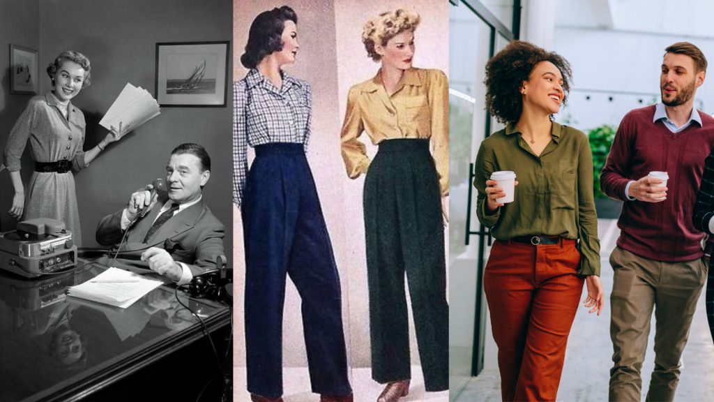 How Officewear Has Evolved Through The Years: Then & Now