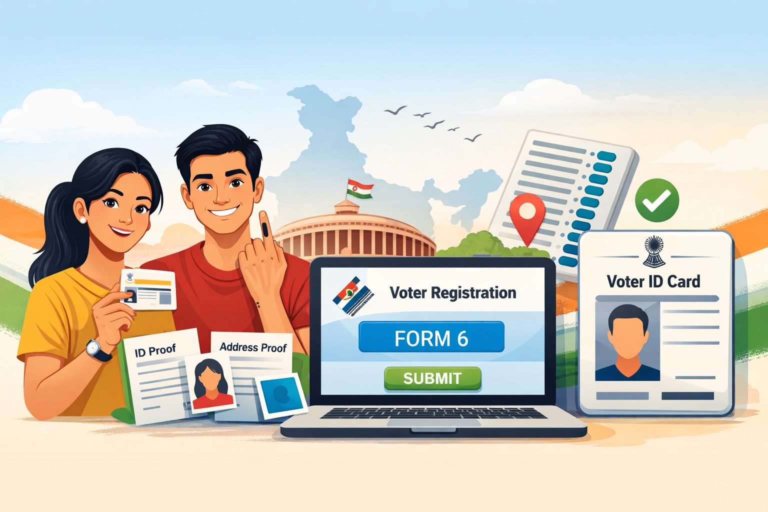 First-Time Voter Registration in India: A Simple Step-by-Step Guide